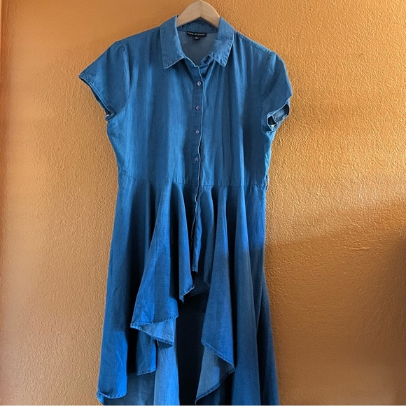 Anthropologie | Tops | Fantastic Denim Blouse By Thread Story | Poshmark
